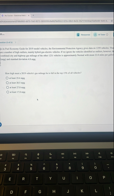 Solved My Course - ﻿Statistical | Chegg.com