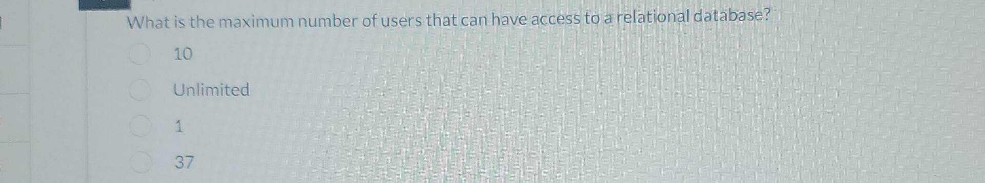 Solved What is the maximum number of users that can have | Chegg.com