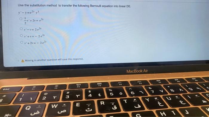 Solved Use the substitution method to transfer the following | Chegg.com
