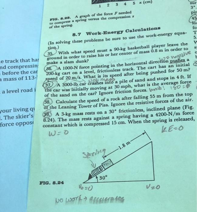 Solved A 1000-N force pointing in the horizontal direct | Chegg.com