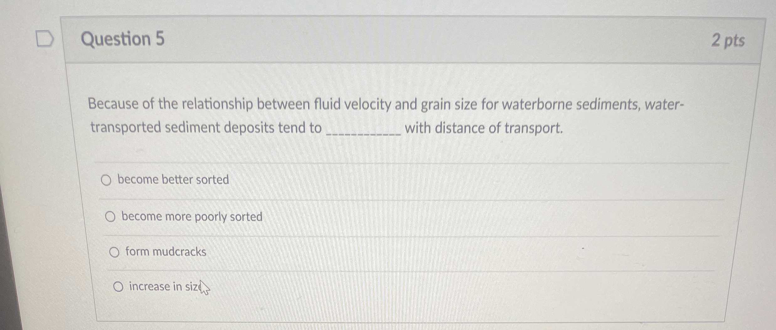 Solved Question 52 ﻿ptsBecause of the relationship between | Chegg.com