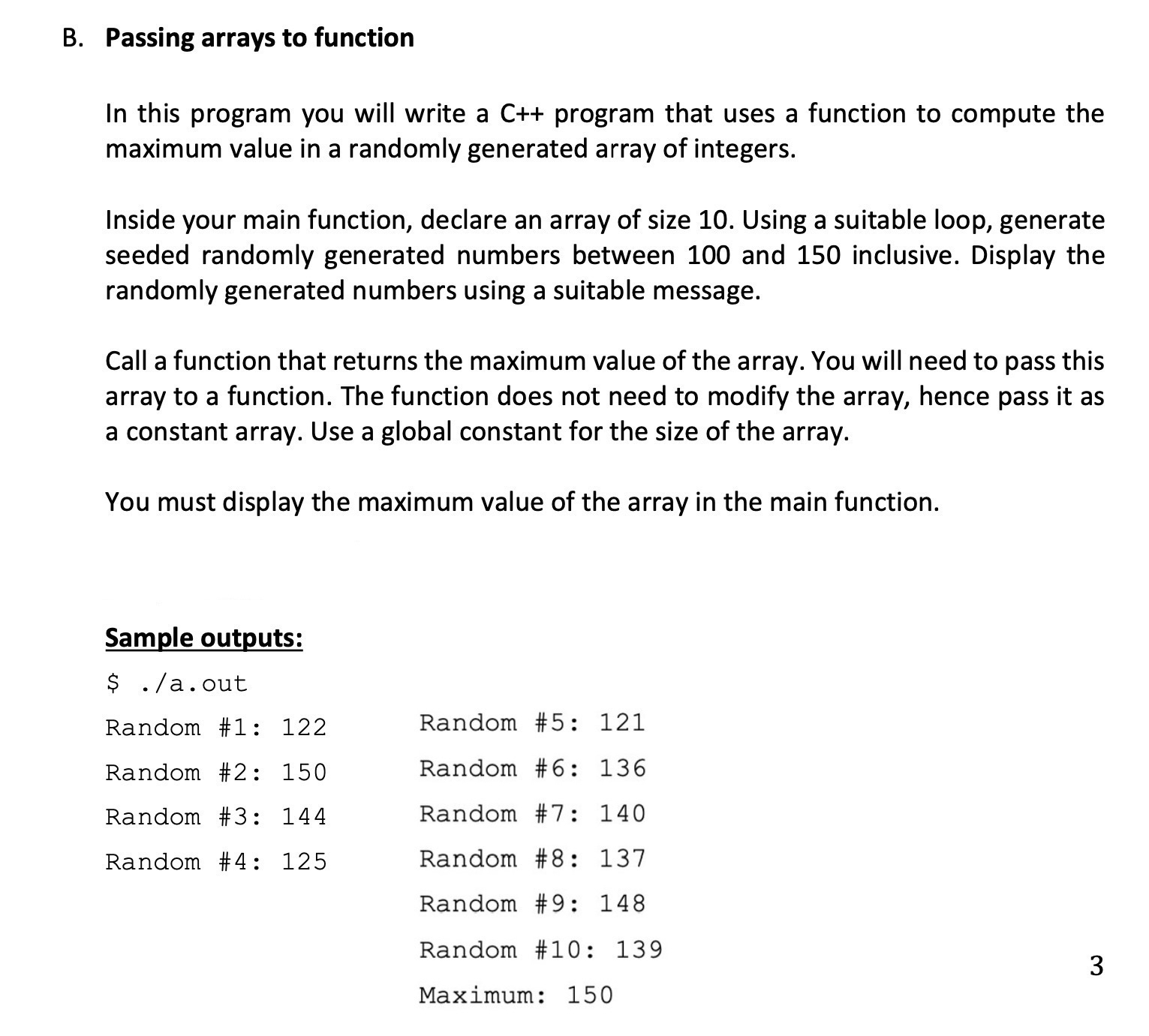 Solved I need help figuring out this c++ ﻿code | Chegg.com