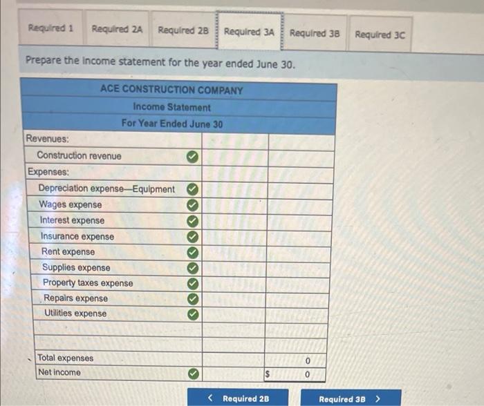 Solved ACE CONSTRUCTION COMPANY Unadjusted Trial Balance | Chegg.com