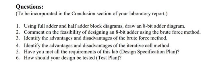 Solved Three-Bit Binary Adder Objective: • To design a | Chegg.com