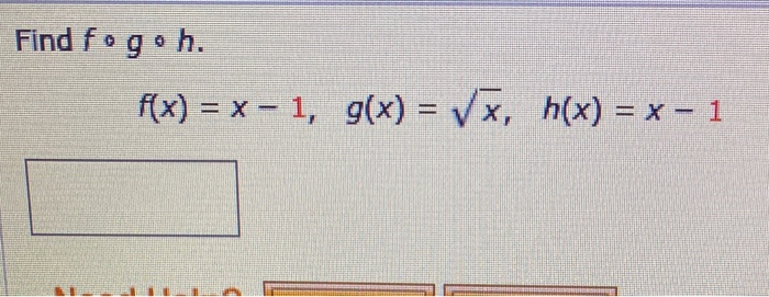 Solved Consider the following functions. f(x) = 3x + 6, g(x) | Chegg.com