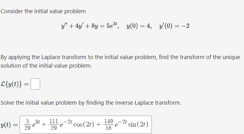 Solved Consider the initial value | Chegg.com