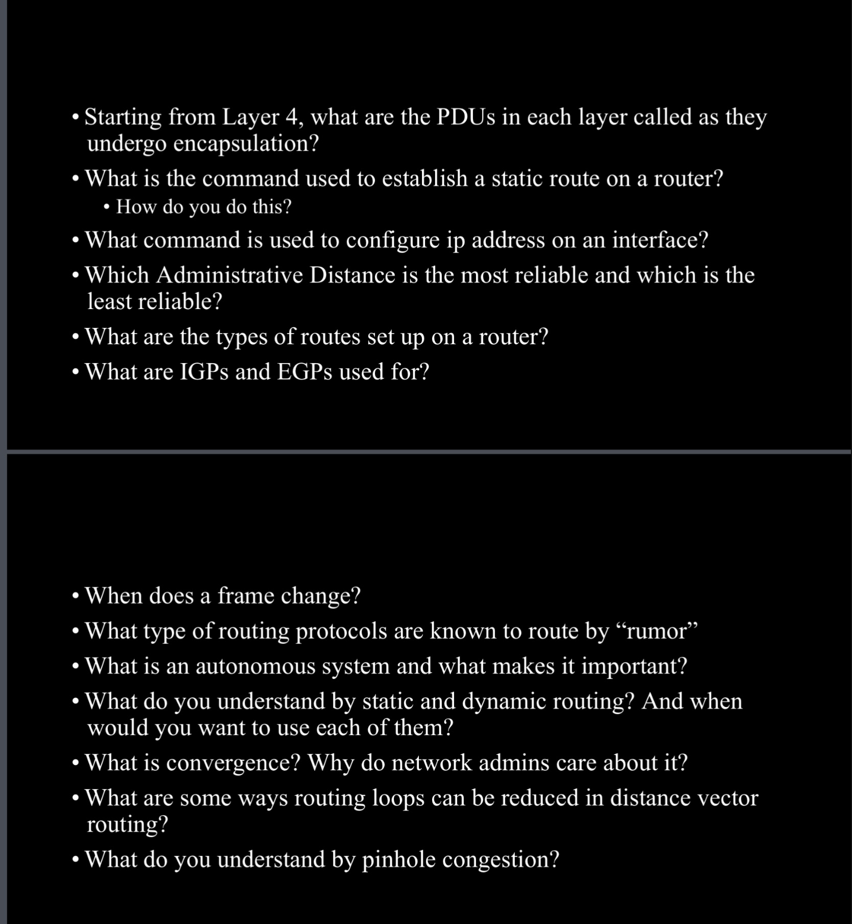 Solved Starting from Layer 4, ﻿what are the PDUs in each | Chegg.com