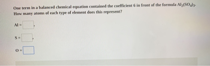 Solved One Term In A Balanced Chemical Equation Contained Chegg solved-one-term-in-a-balanced-chemical-equation-contained-chegg
