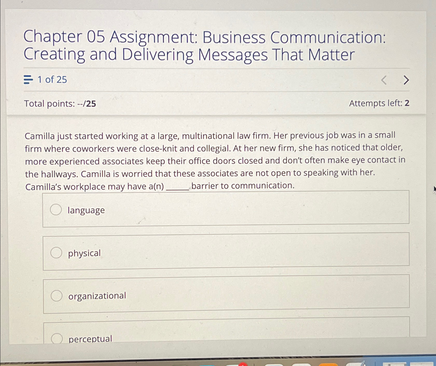 Solved Chapter 05 ﻿Assignment: Business Communication: | Chegg.com
