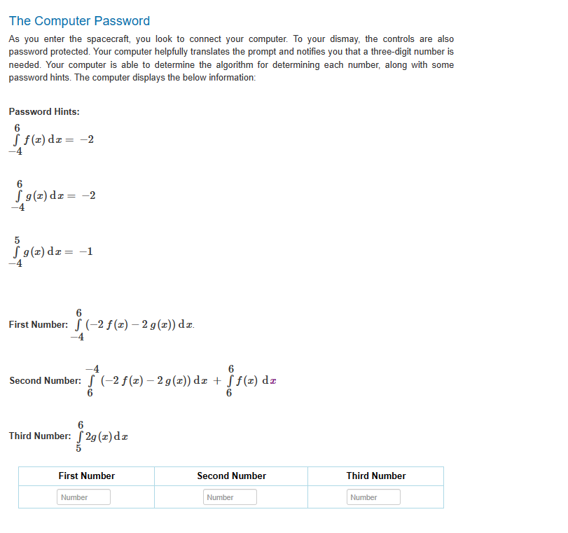 Solved 7. ﻿The Computer PasswordAs you enter the spacecraft, | Chegg.com