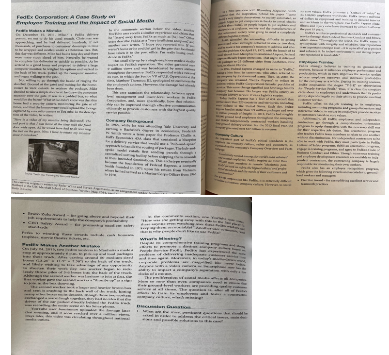 Solved I have attached the case study. Please review and | Chegg.com