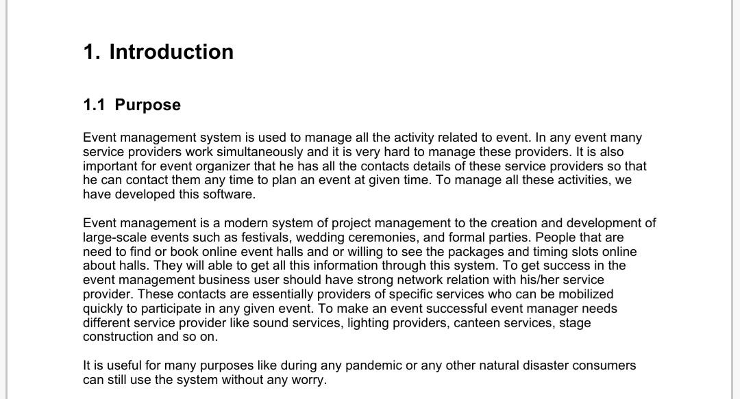 plez do question 1 and 2 questions this about Event | Chegg.com