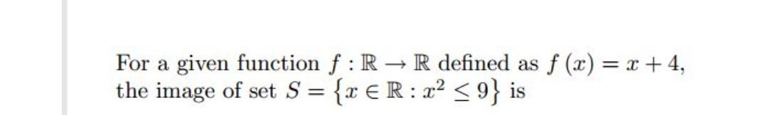 Solved a For a given function f:R → R defined as f(x) = x | Chegg.com