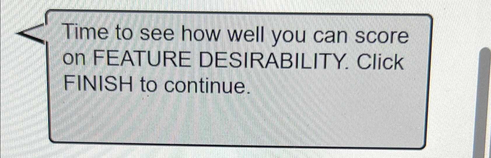 Solved Time to see how well you can score on FEATURE | Chegg.com