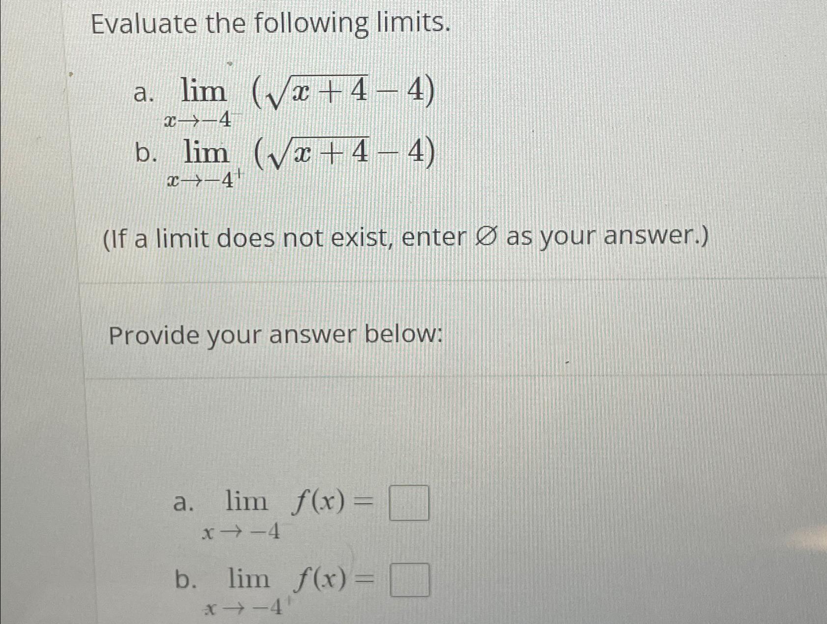 Solved Evaluate the following | Chegg.com