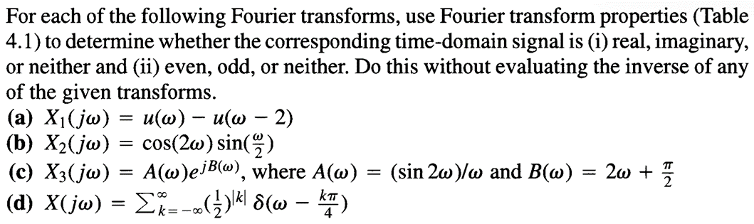 Solved This is a practice problem from the Signals and | Chegg.com