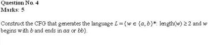 Solved Construct the CFG that generates the language L = {we | Chegg.com