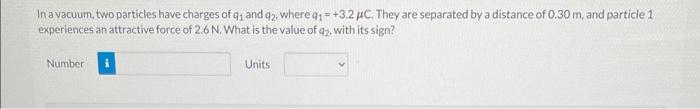 Solved Two spherical objects are separated by a distance of | Chegg.com