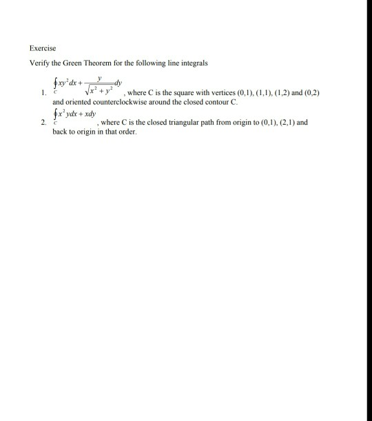 Solved Notes VERIFY: This means that you need to use both | Chegg.com