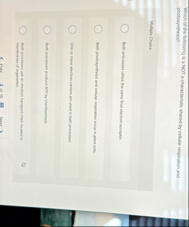 Solved Which of the following is a NOT a characteristic | Chegg.com