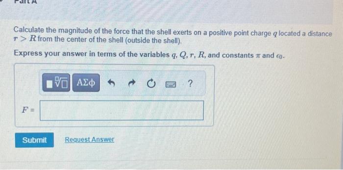 Solved Negative charge −Q is distributed uniformly over the | Chegg.com