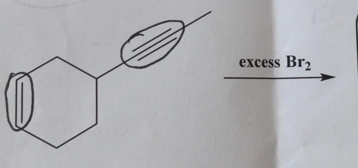 Solved excess Br2 | Chegg.com
