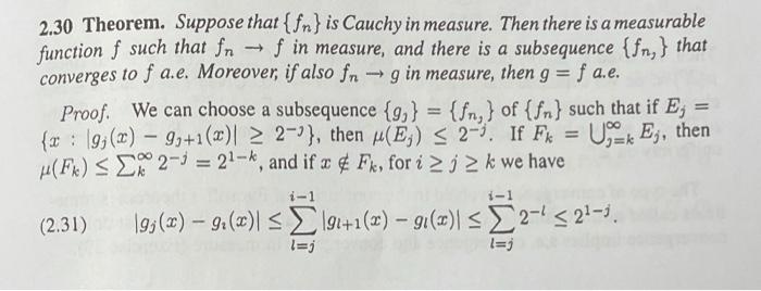 Solved 4 Suppose {sn} Is A Sequence Of Measurable