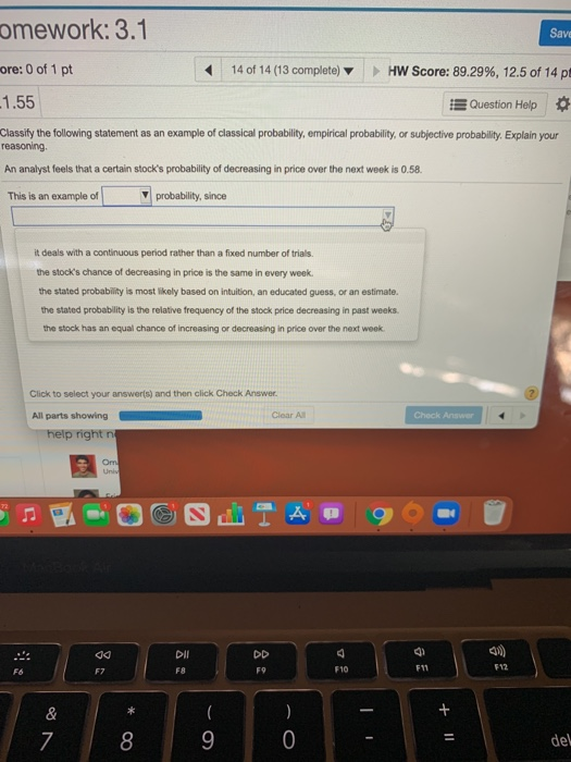 Solved omework: 3.1 Save more: 0 of 1 pt 14 of 14 (13 | Chegg.com