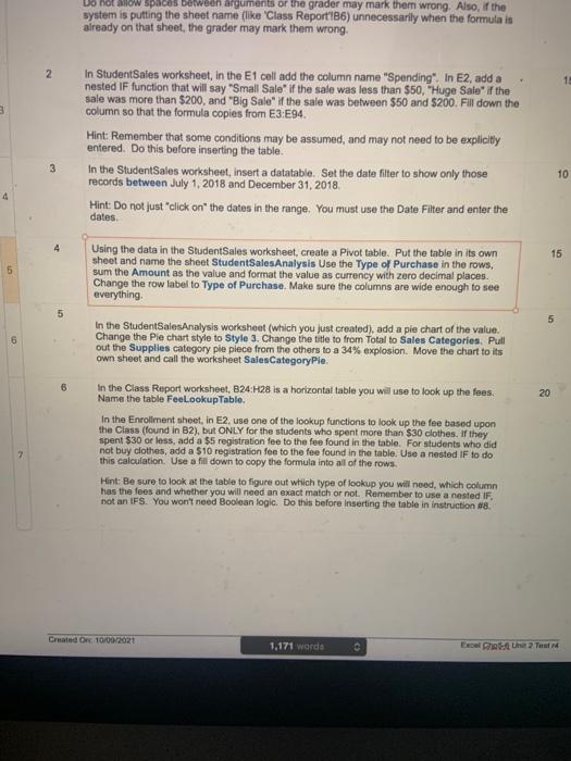 Solved need help with 4-6 how to make a data table and apply | Chegg.com