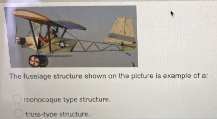 Solved The fuselage structure shown on the picture is | Chegg.com