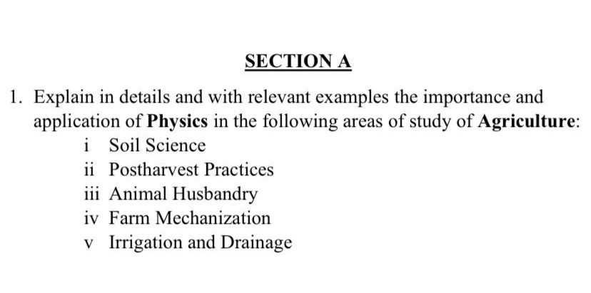 Solved SECTION A 1. Explain in details and with relevant | Chegg.com
