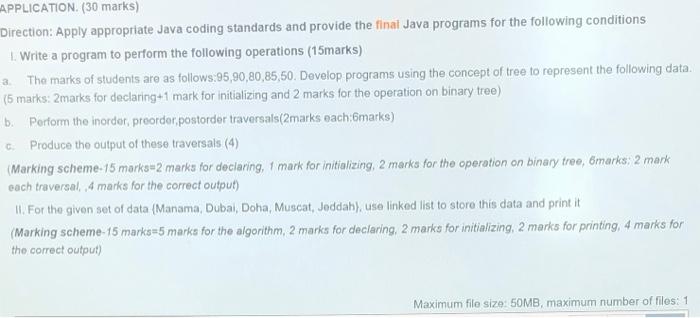 Solved Direction: Apply appropriate Java coding standards | Chegg.com