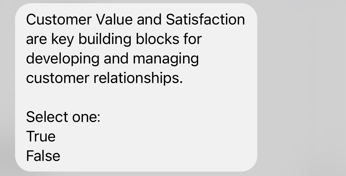 Solved Customer Value and Satisfaction are key building | Chegg.com