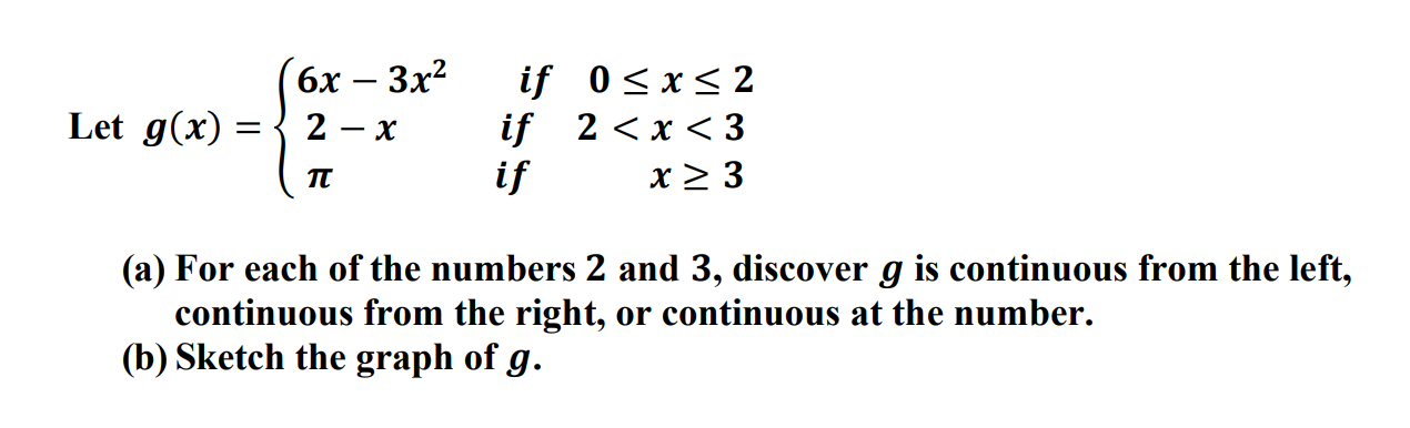 Solved Piecewise function with continuity . ﻿ Solve for part | Chegg.com