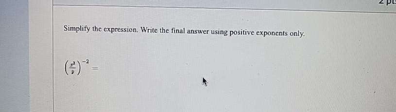 Solved Simplify the expression. Write the final answer using | Chegg.com