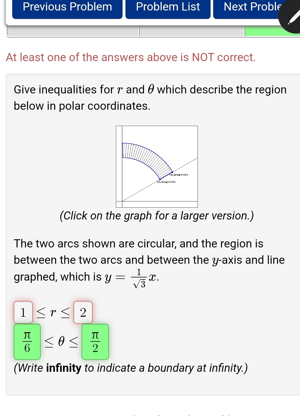 Solved Next ProblfAt least one of the answers above is NOT | Chegg.com