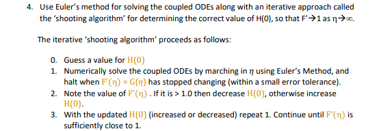 Solved 4. Use Euler's method for solving the coupled ODEs | Chegg.com