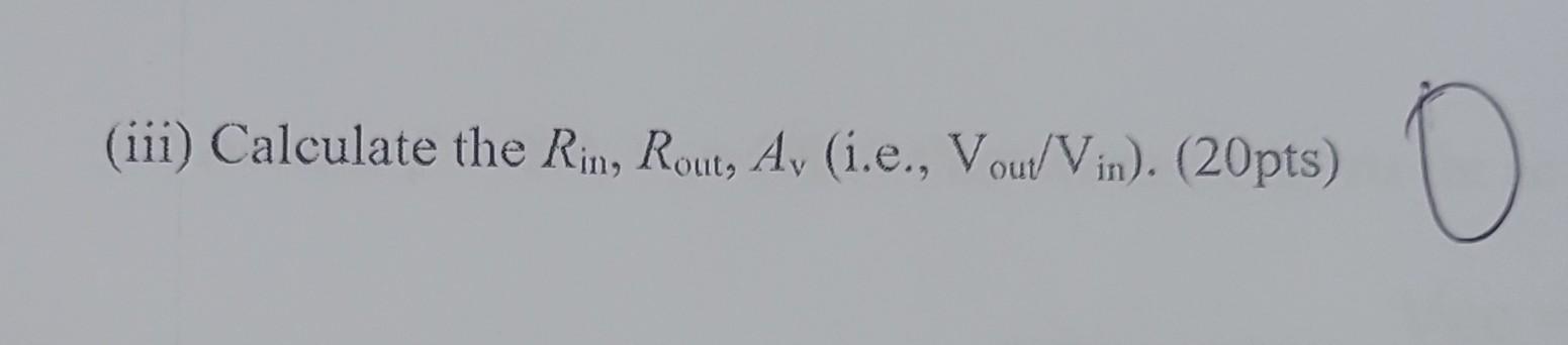 Solved 2. Circuit Analysis ( 80 pts) (1) Assume μ=600 | Chegg.com