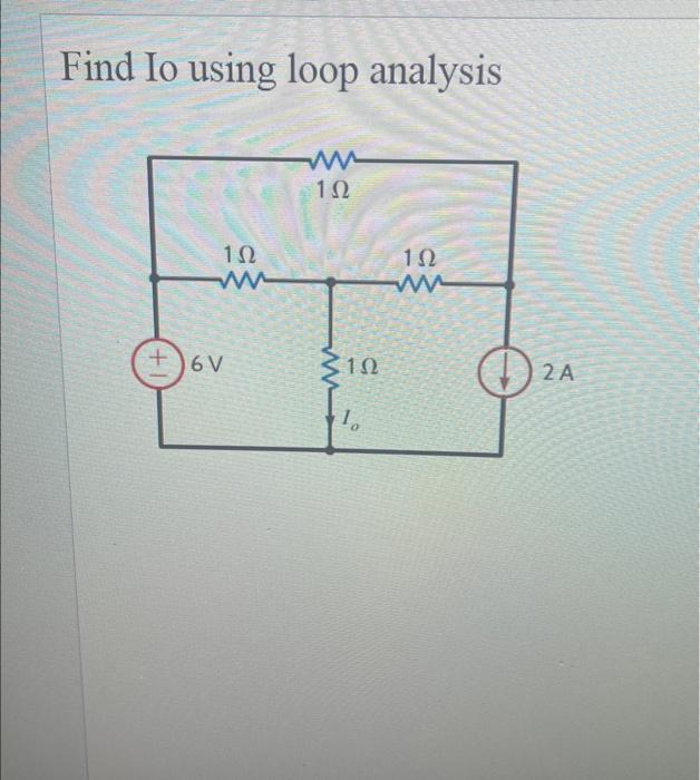 Solved Find Io using nodal analysis Find Io using loop | Chegg.com Solved Find Io using nodal analysis Find Io using loop | Chegg.com