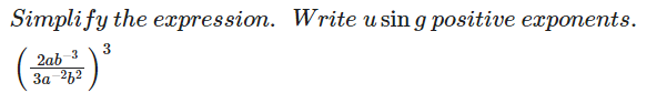 Solved Simplify the expression. Write using positive | Chegg.com