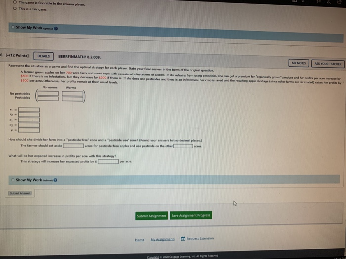 Represent the situation as a game and find the | Chegg.com