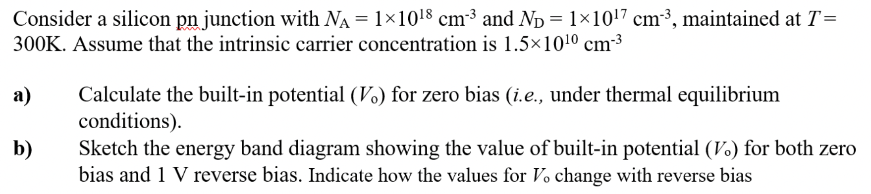Solved A silicon sample is doped with 6x1016 ﻿cm-3 ﻿As | Chegg.com