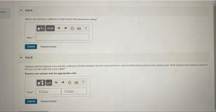 Solved A flat (unbanked) curve on a highway has a radius of | Chegg.com