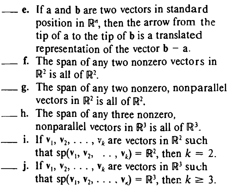 Solved e. If a and b are two vectors in standard position in | Chegg.com