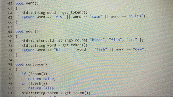 Solved In this lab, you will extend the sentence parser we | Chegg.com