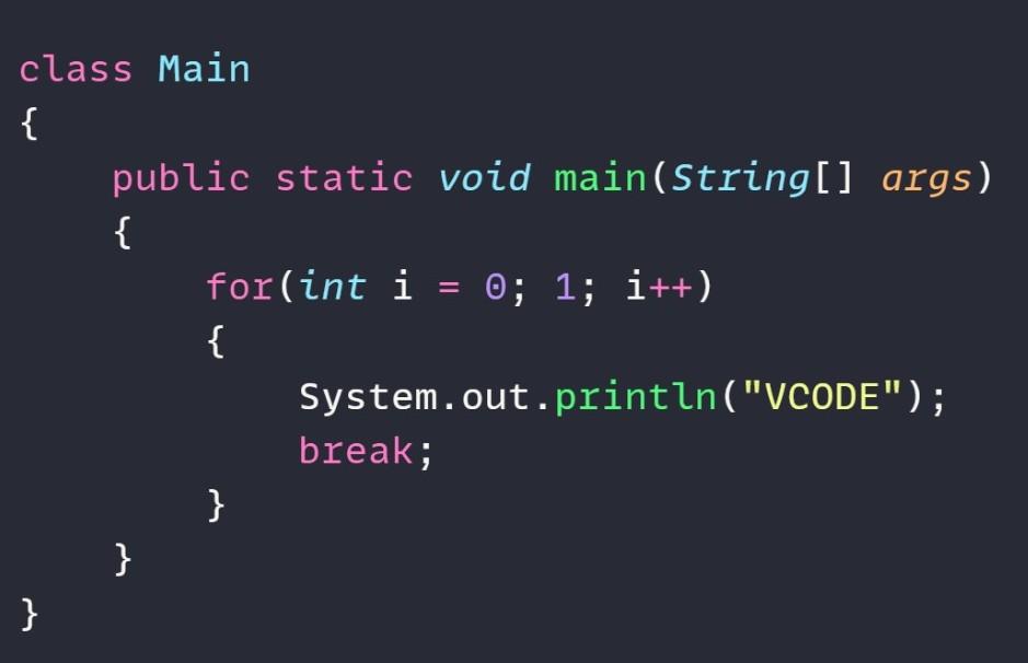 Solved = class Main { public static void main(String[] args) | Chegg.com