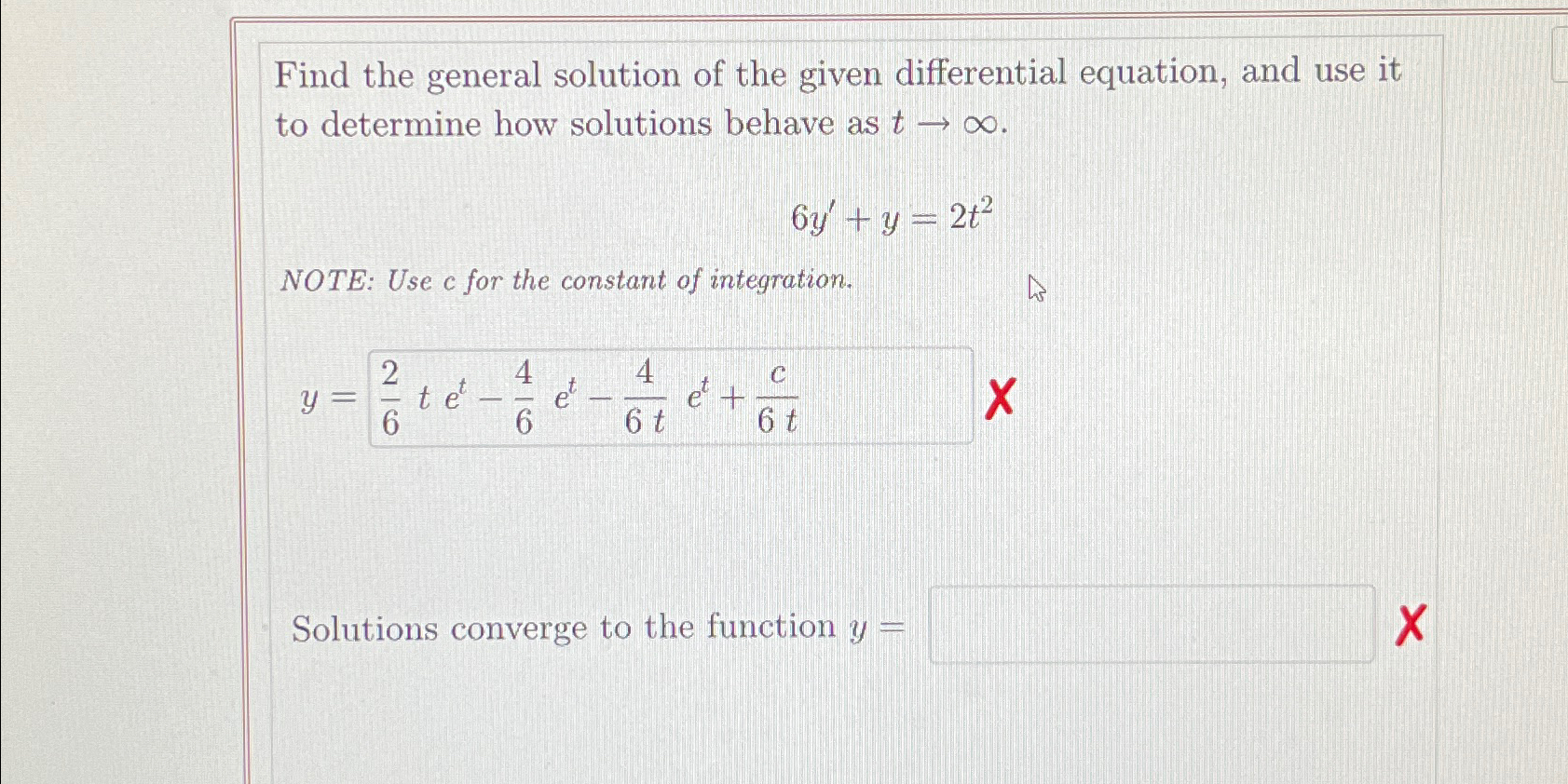 Solved Find the general solution of the given differential | Chegg.com