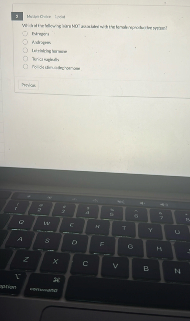 Solved Multiple Choice 1 ﻿pointWhich of the following la/are | Chegg.com
