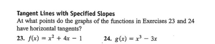 Solved In Exercises 5–10, find an equation for the tangent | Chegg.com