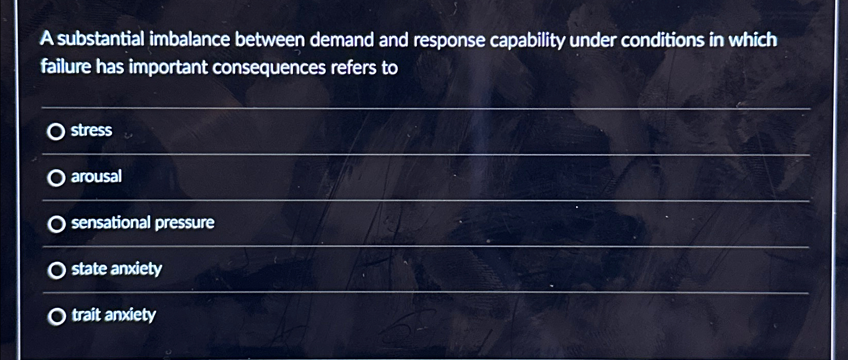 Solved A substantial imbalance between demand and response | Chegg.com